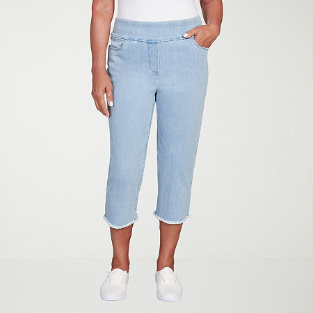 Click here for Alfred Dunner Classics Womens Straight Capri Pant... prices