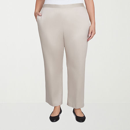 Click here for Alfred Dunner Coming Up Roses Womens Straight Mid... prices