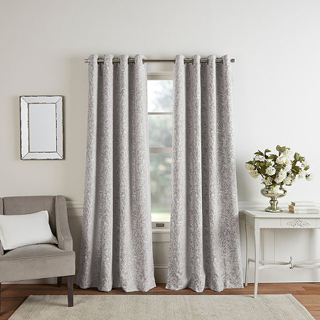 Click here for Martha Stewart Acadia Grommet Top Blackout Single... prices