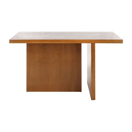 Click here for Assana Rectangular Wood-Top Dining Table  One Size... prices