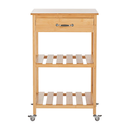 Click here for Safavieh Corteau Wood-Top Kitchen Cart  One Size... prices