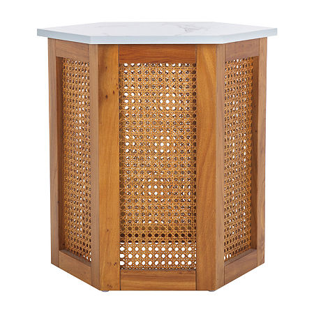 Click here for Danez Accent Table  One Size  White prices