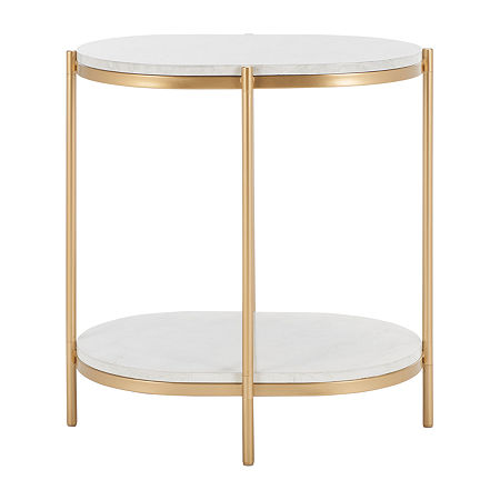 Click here for Safavieh Dove End Table - White/gold prices