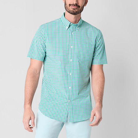 Click here for St. Johns Bay Performance Mens Short Sleeve Slim F... prices