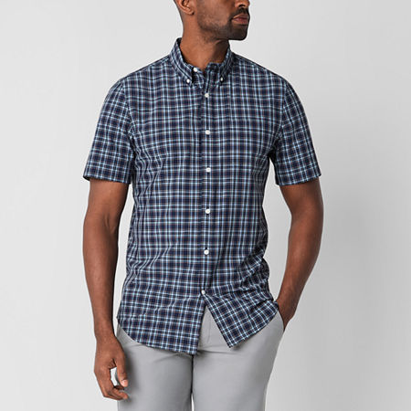 Click here for St. Johns Bay Performance Mens Short Sleeve Slim F... prices