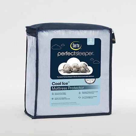 Click here for Serta Cool Ice Mattress Protectors  One Size  Whit... prices