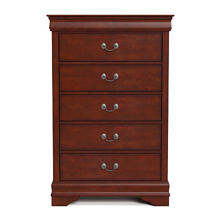 Click here for Burkhart 5-Drawer Chest  One Size  Brown prices