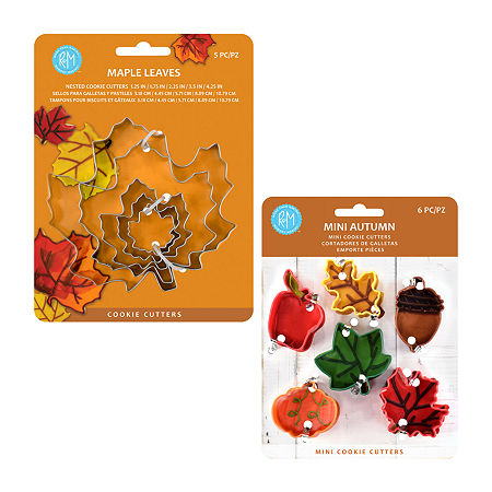 Click here for R&M International Llc Leaf 11-pc. Cookie Cutter Bu... prices
