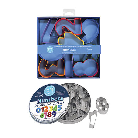 Click here for R&M International Llc Numbers 9-pc Cookie Cutters... prices