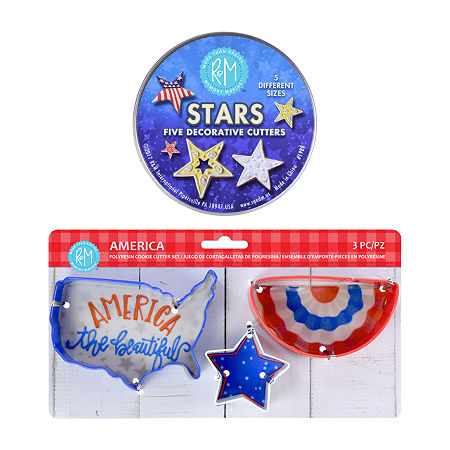 Click here for R&M International Llc Patriotic 8-pc. Cookie Cutte... prices