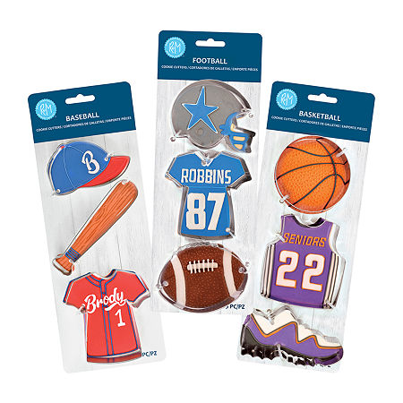 Click here for R&M International Llc Sports 9-pc. Cookie Cutter B... prices