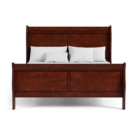 Click here for Burkhart Wood Sleigh Bed  One Size  Brown prices