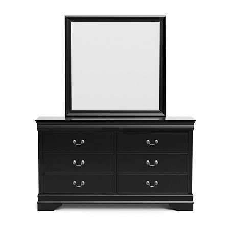 Click here for Burkhart 6-Drawer Dresser  One Size  Black prices