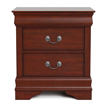 Click here for Burkhart 2-Drawer Nightstand  One Size  Brown prices