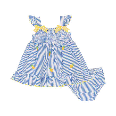 Click here for Rare Editions Baby Girls Sleeveless A-Line Dress... prices
