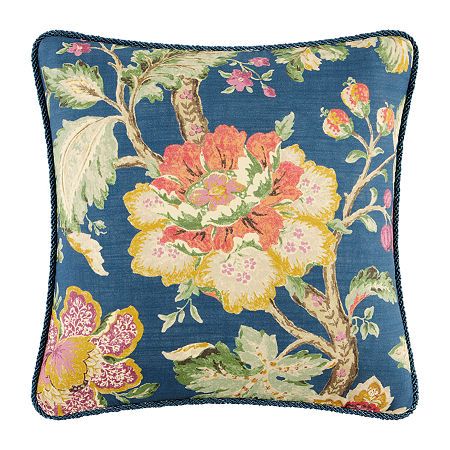 Click here for Rose Tree Secret Garden Floral Square Decorative P... prices