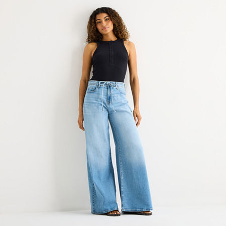 Click here for a.n.a Womens Tall High Rise Wide Leg Jean  16 Tall... prices