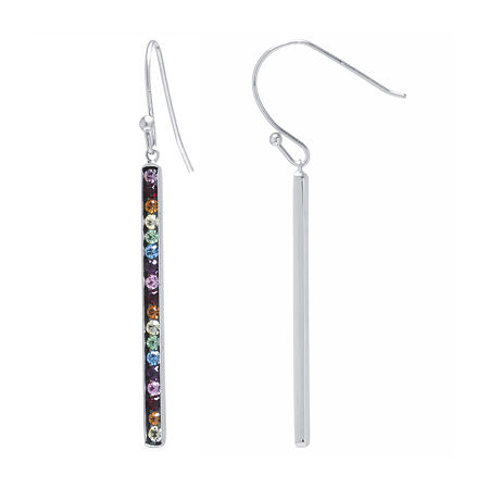 Click here for Sparkle Allure Pure Silver Over Brass Blue Crystal... prices