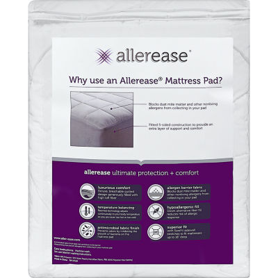 Allerease Ultimate Protection and Comfort Mattress Pad, Color: White - JCPenney