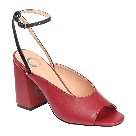 Click here for Journee Collection Calypso Womens Open Toe Block H... prices