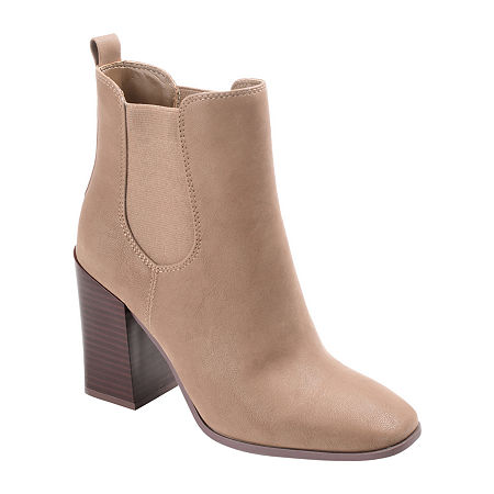 Click here for Journee Collection Womens Maxxie Stacked Heel Boot... prices
