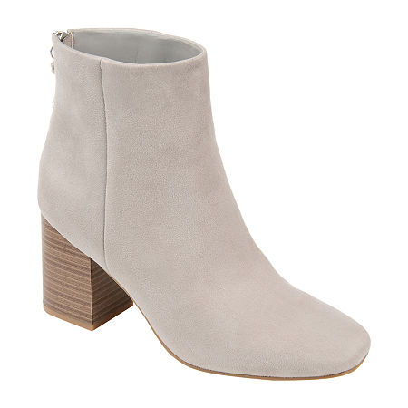 Click here for Journee Collection Womens Audrina Stacked Heel Boo... prices