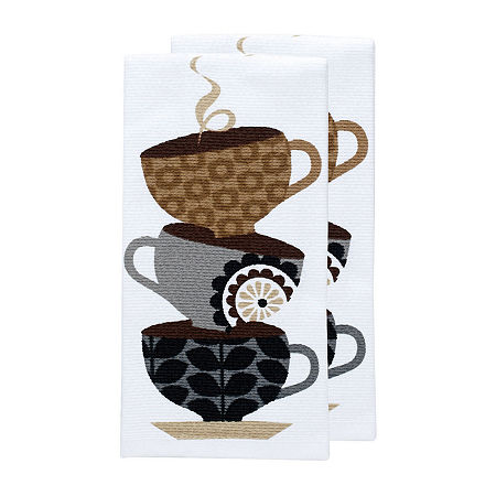 Click here for T-Fal Pigment Print 2-pc. Kitchen Towel Set  One S... prices