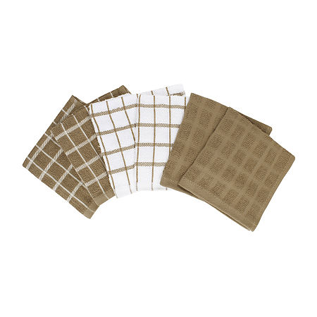 Click here for Ritz Terry 6-pc. Solid and Check Dish Cloth Set  O... prices