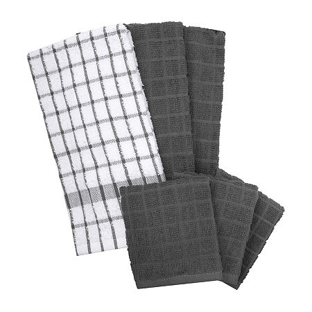 Click here for Ritz Terry 6-pc. Towel + Dish Cloth Set  One Size... prices