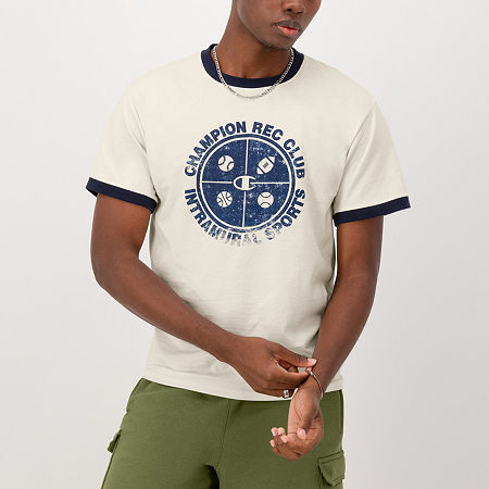 Click here for Champion Mens Crew Neck Short Sleeve Regular Fit G... prices