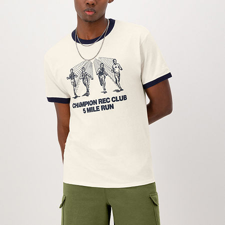 Click here for Champion Mens Crew Neck Short Sleeve Regular Fit G... prices