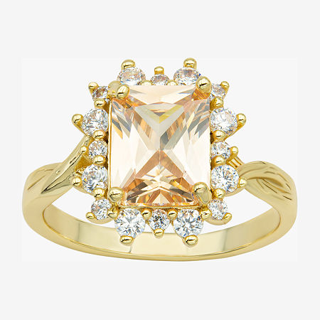 Click here for Sparkle Allure Twisted Womens Champagne Cubic Zirc... prices