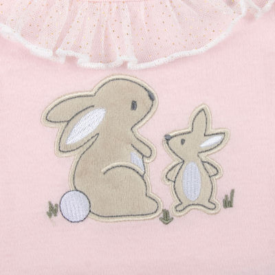 Baby Essentials Baby Girls 4-pc. Baby Clothing Set, Color: Pink - JCPenney