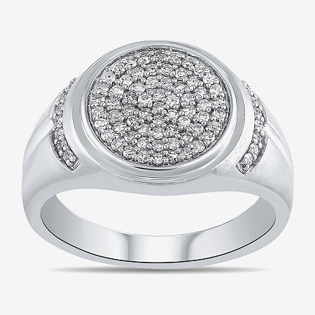 Click here for Mens 1/2 CT. T.W. Lab Grown White Diamond Sterling... prices