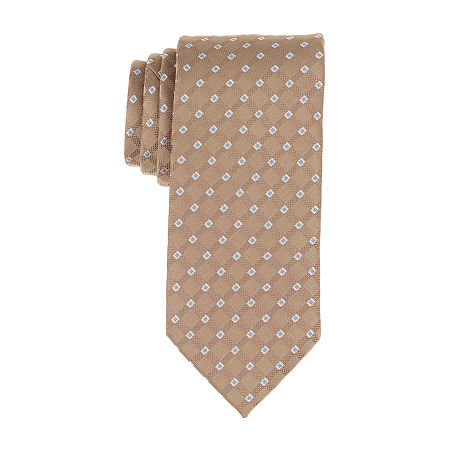 Click here for Stafford Hopton Neat Chevron Tie  One Size  Beige prices