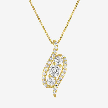 Click here for (G-H / Si2-I1) Womens 1 CT. T.W. Lab Grown White D... prices