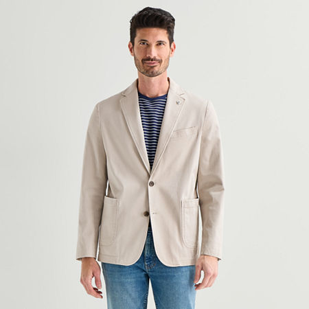 Click here for St. Johns Bay Mens Classic Fit Blazer  Small  Beig... prices