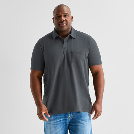 Click here for mutual weave Big and Tall Mens Regular Fit Elbow S... prices