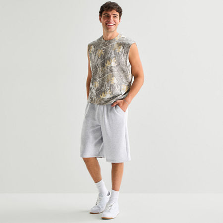 Click here for Arizona Baggy Fit Fleece Mens 12 Pull-On Short  Me... prices