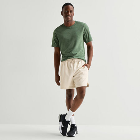 Click here for Xersion Mens 7 Workout Shorts  Large  Beige prices