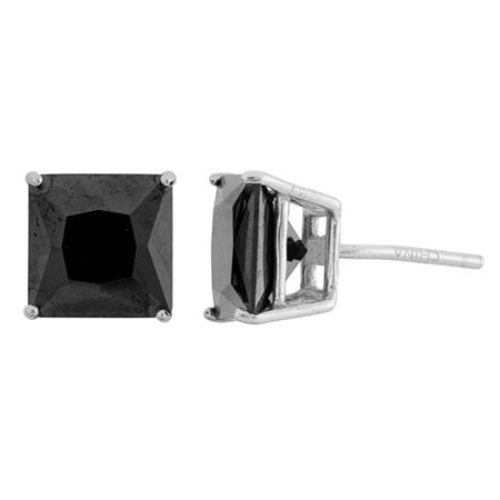 Click here for DiamonArt Black Cubic Zirconia Sterling Silver 8mm... prices
