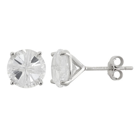 Click here for DiamonArt White Cubic Zirconia Sterling Silver 8mm... prices
