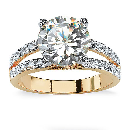 Click here for Womens 4 1/2 CT. T.W. Cubic Zirconia 14K Gold Over... prices