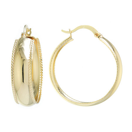 Click here for Silver Reflections Womens 24K Gold Over Brass 33mm... prices
