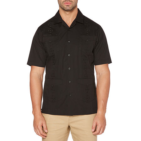 Click here for Cubavera Embroidered Button-Down Mens Short Sleeve... prices