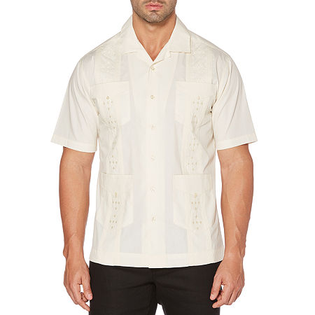 Click here for Cubavera Embroidered Button-Down Mens Short Sleeve... prices