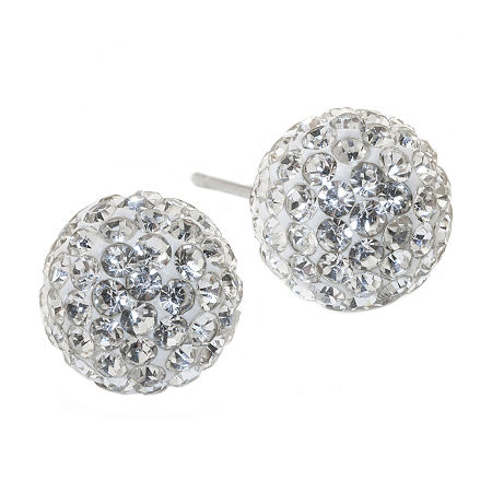 Click here for Silver Treasures Crystal Sterling Silver 9mm Round... prices