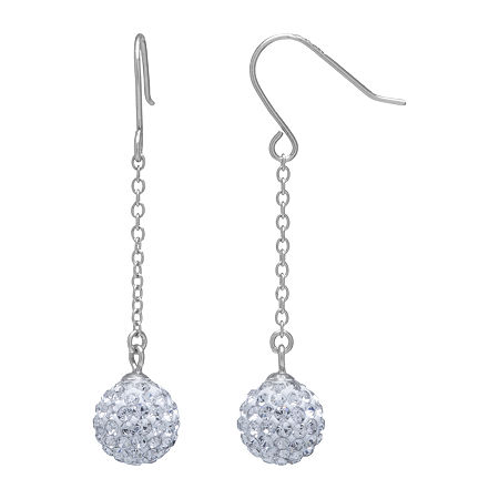 Click here for Silver Treasures Womens Crystal Sterling Silver Ba... prices