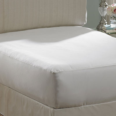 Aller-Ease Hot-Water-Washable Mattress Pad, Color: White - JCPenney
