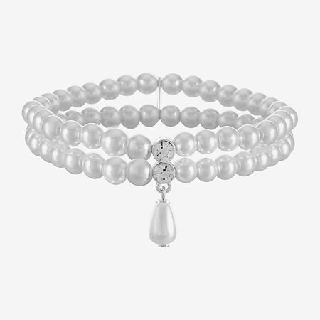 Click here for Monet Jewelry Timeless Womens Simulated Pearl Stre... prices